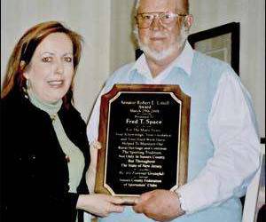 Fred Space honored as sportsman extraordinaire