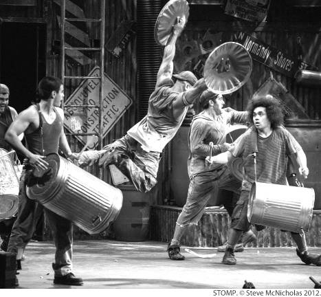 Stomp brings percussion rhythm performance
