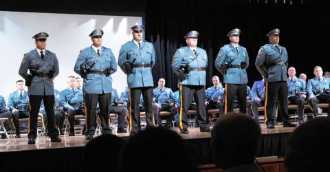 6 officers promoted