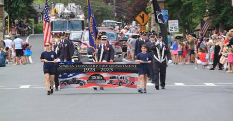 Sparta celebrates the Fourth