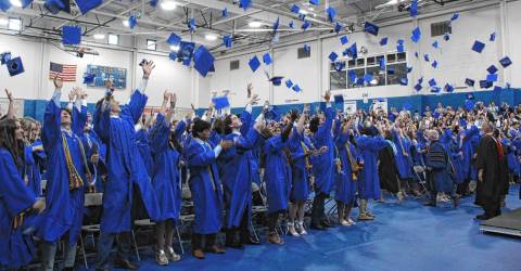 Photos: Pope John XXIII Regional High School graduation
