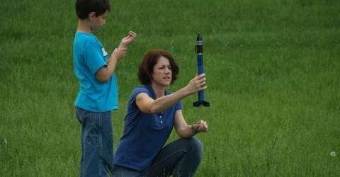 Scouts launch rockets in annual tradition