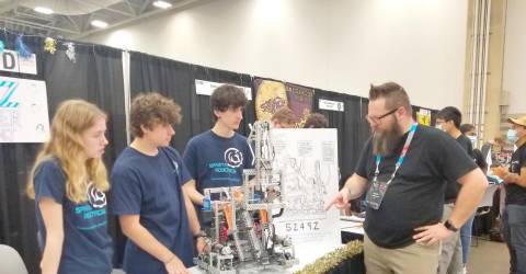 Sparta Robotics team competes at World Championships