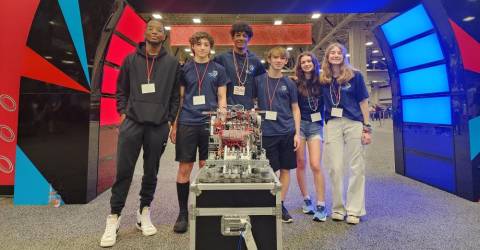 Robotics team has 6-5 record at World Championships
