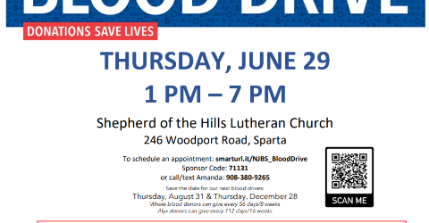 Sparta church hosts blood drive today