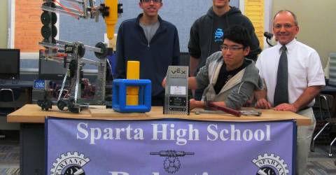 Sparta Robotics team heads to states