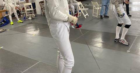 Pope John fencer wins silver in state tournament