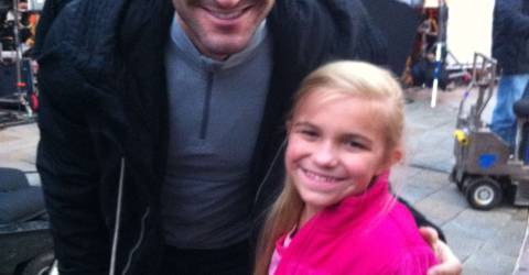 scharf meets an olympic gold medalist