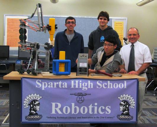 Sparta Robotics team heads to states