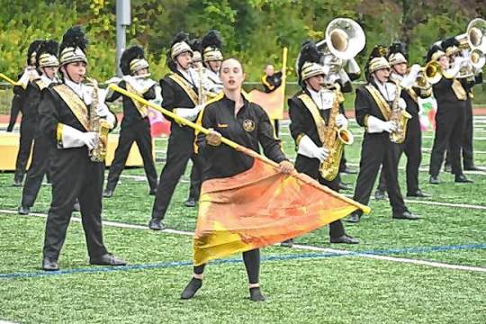 Marching band competition is today