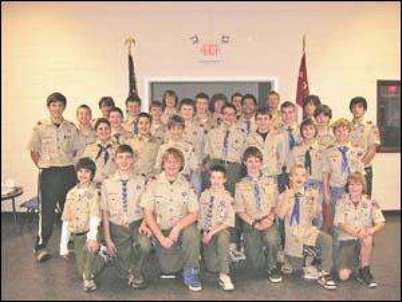 Sparta Troop 150 celebrates scout achievements