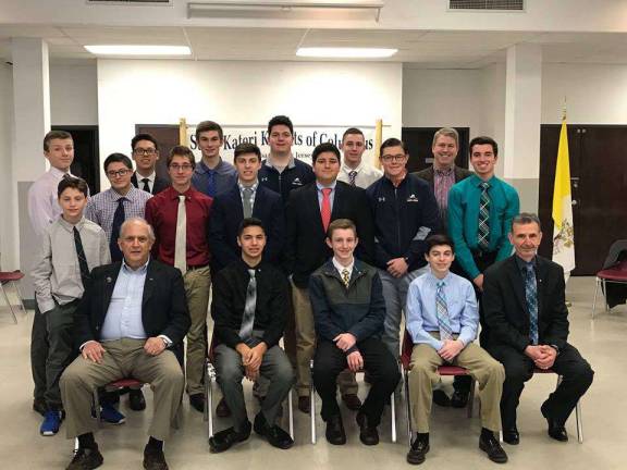 New Squires inducted in Sparta