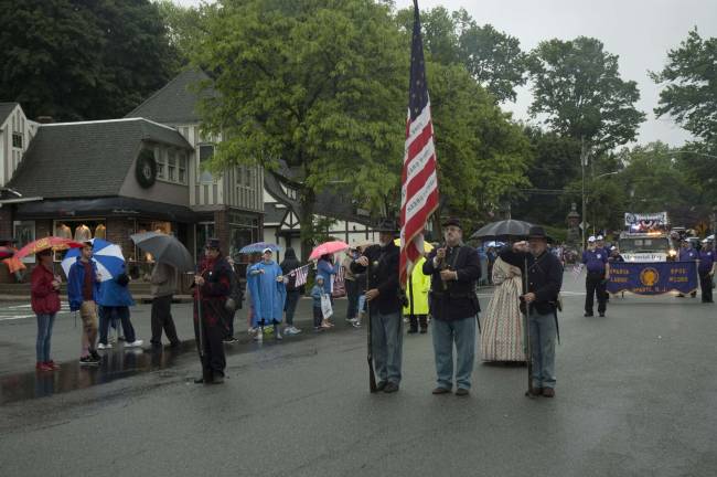 Sparta remembers in the rain