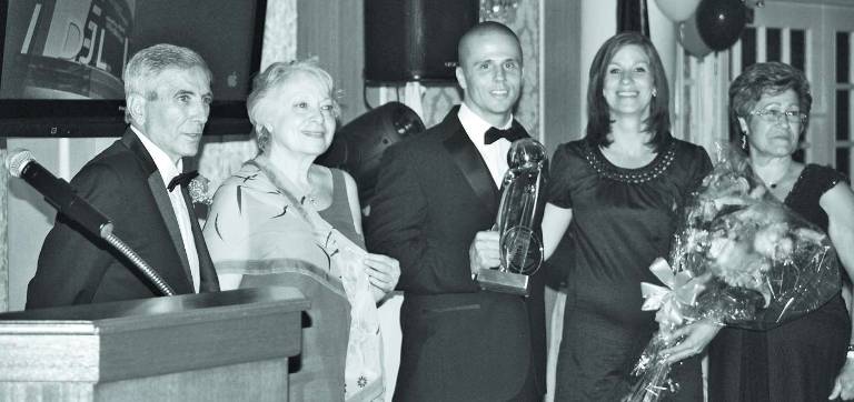 Sparta man honored by club